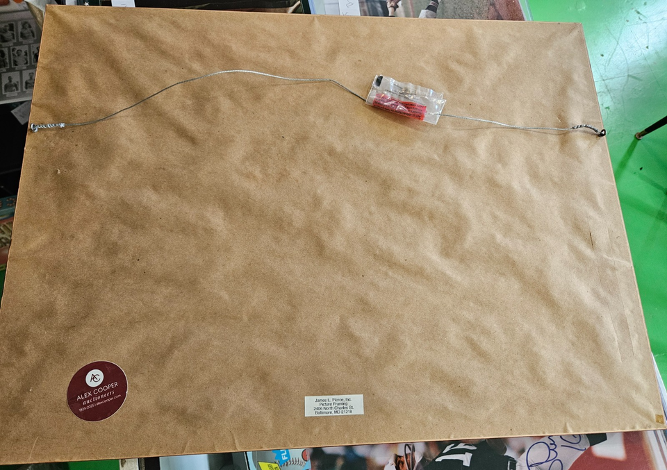 1959 and 1960 NFL Packers Colts letters signed by Jack Vainisi and ...