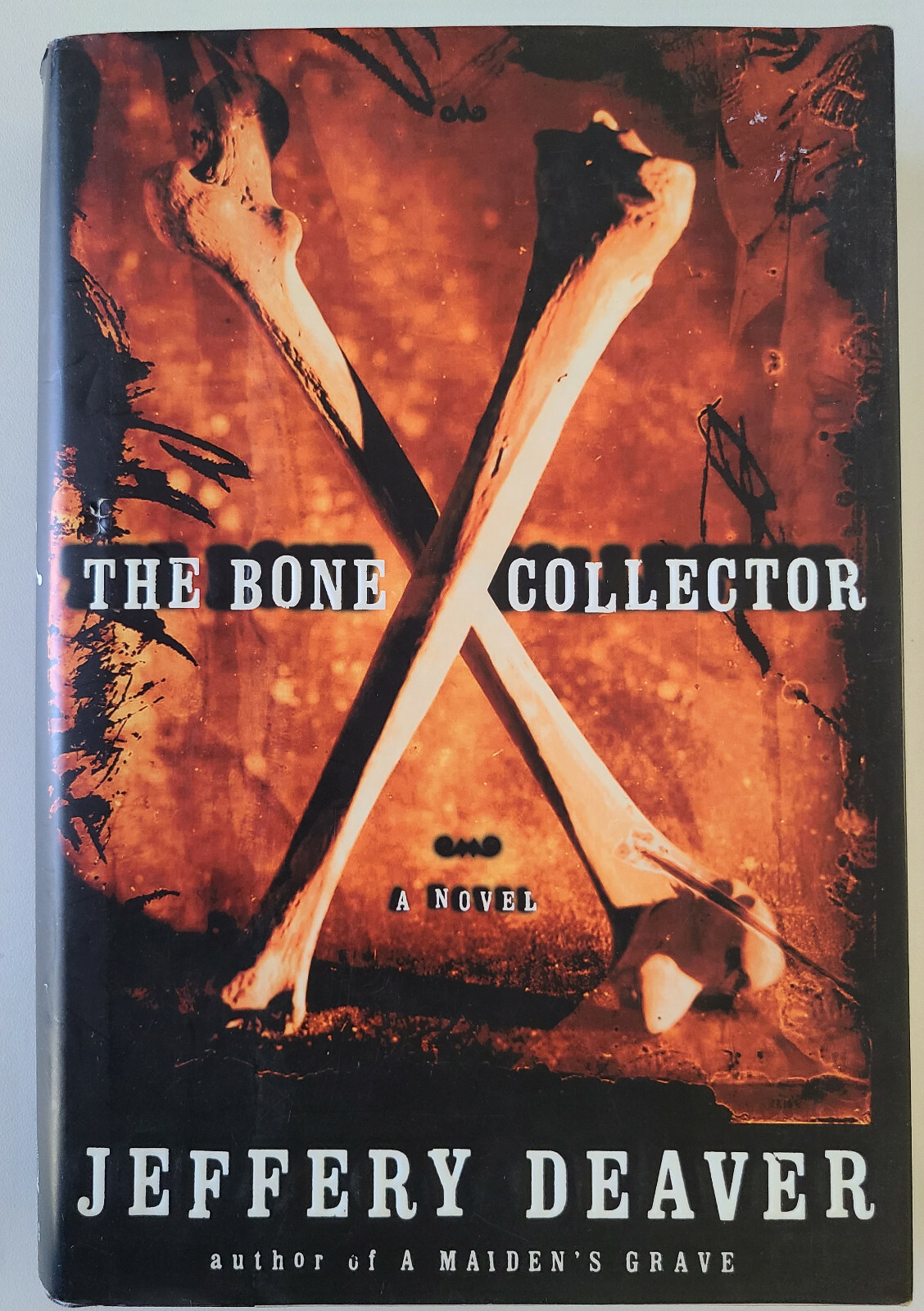THE BONE COLLECTOR Lincoln Rhyme book 1 by Jeffery Deaver (Hardcover ...