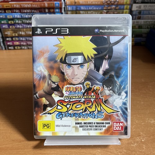 Naruto Shippuden Ultimate Ninja Storm Generations Playstation 3 PS3 Pal ...
