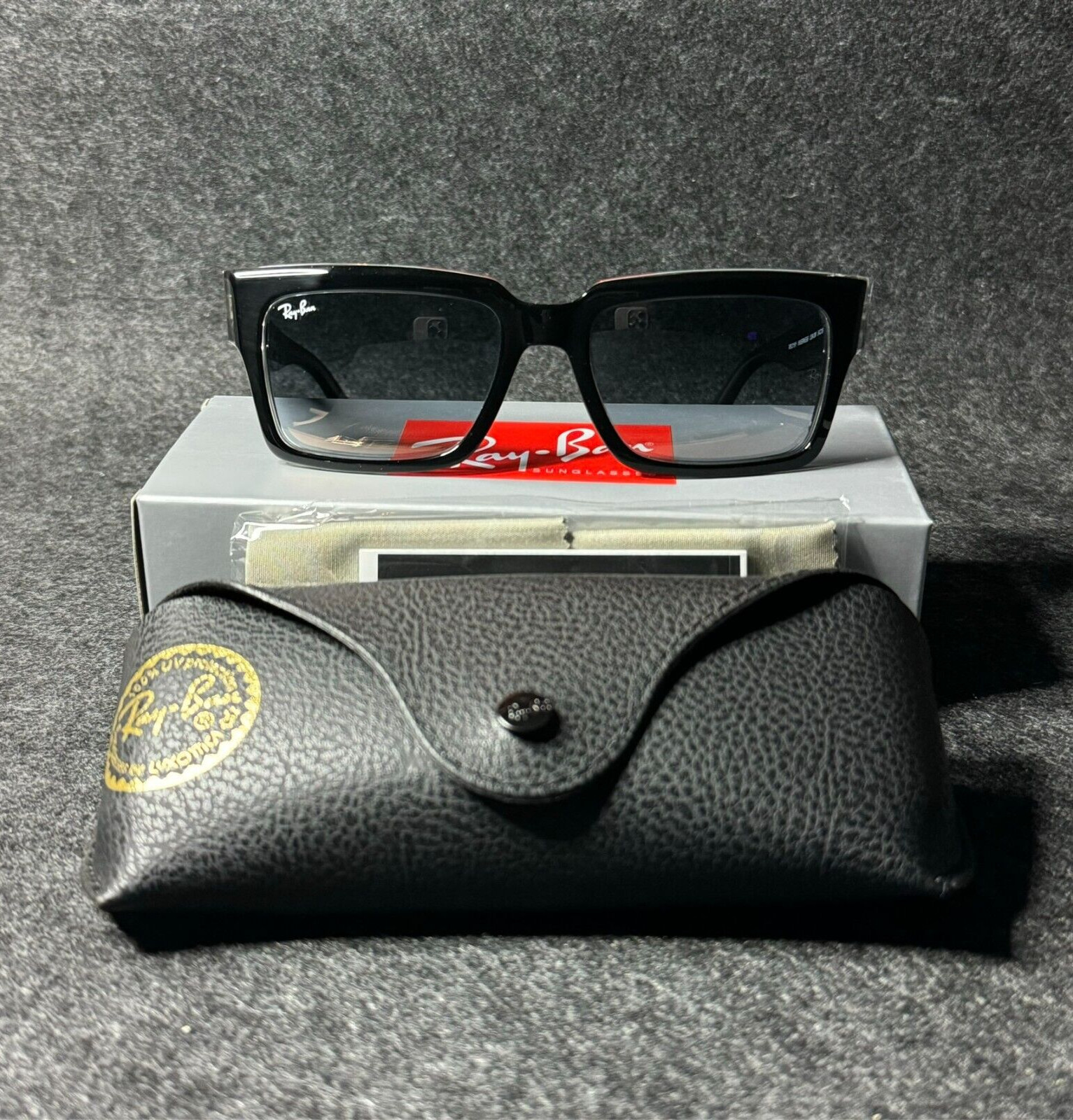 Brand New Ray-Ban Sunglasses RB2191 INVERNESS 1294/3M Black Blue ...