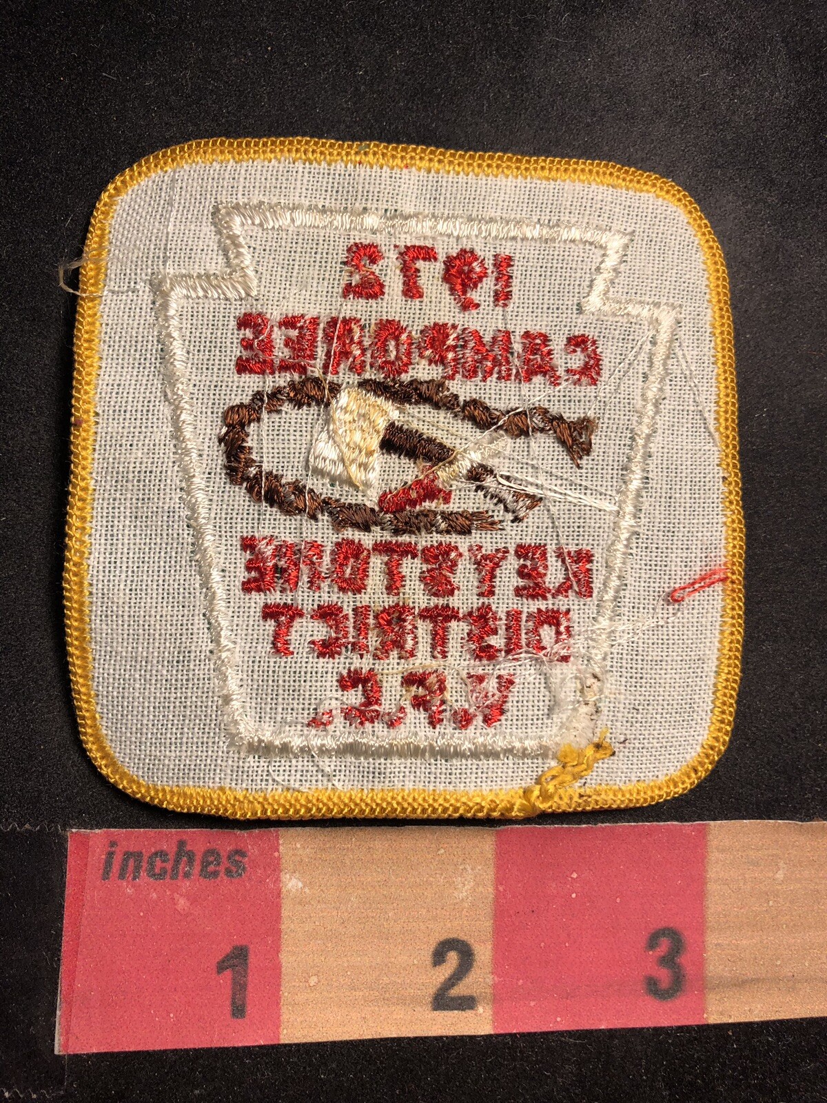 Vtg 1972 VFC VALLEY FORGE DISTRICT KEYSTONE DISTRICT CAMPOREE BSA Patch ...