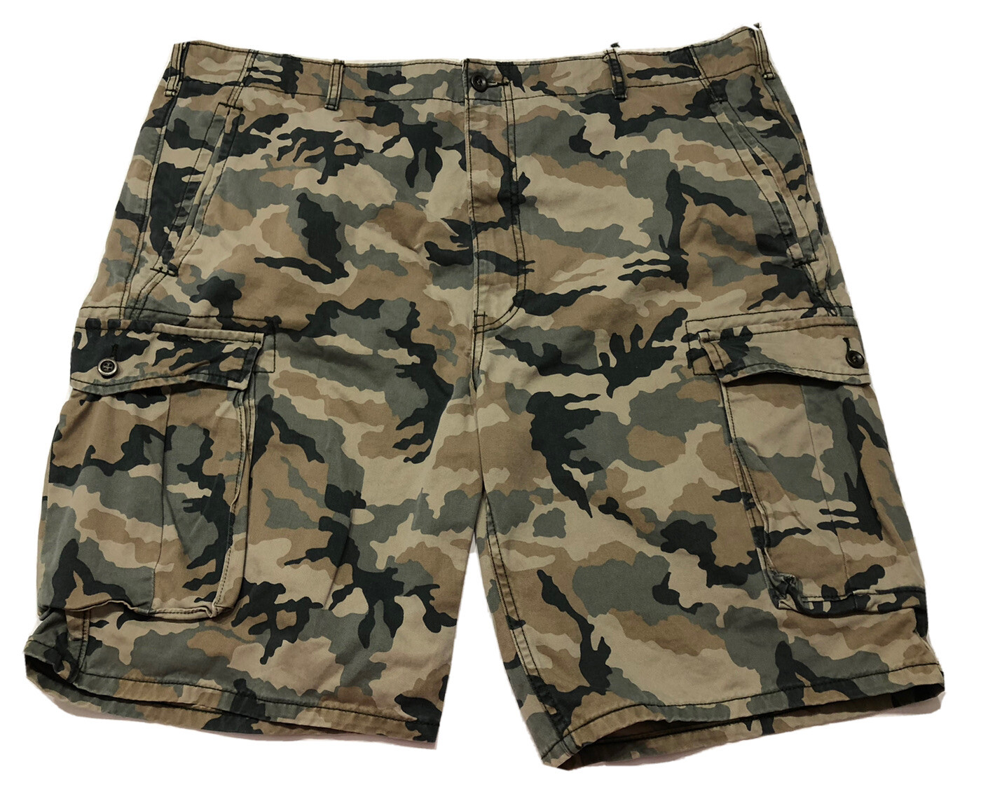 Levis Men's Carrier Cargo Shorts Camouflage Camo Mili… - Gem