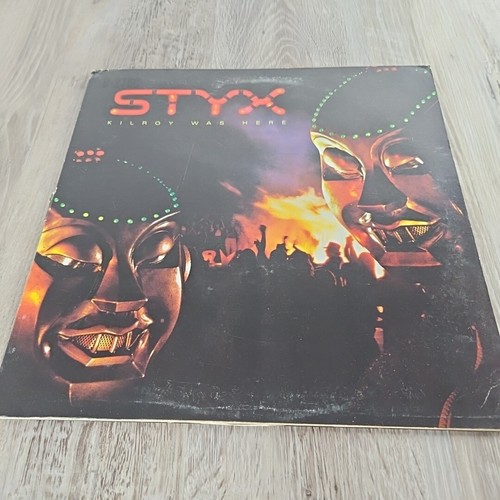 STYX Kilroy Was Here SP3734 Sterling TJ LP Vinyl VG+ nr++ Cover VG+ GF ...