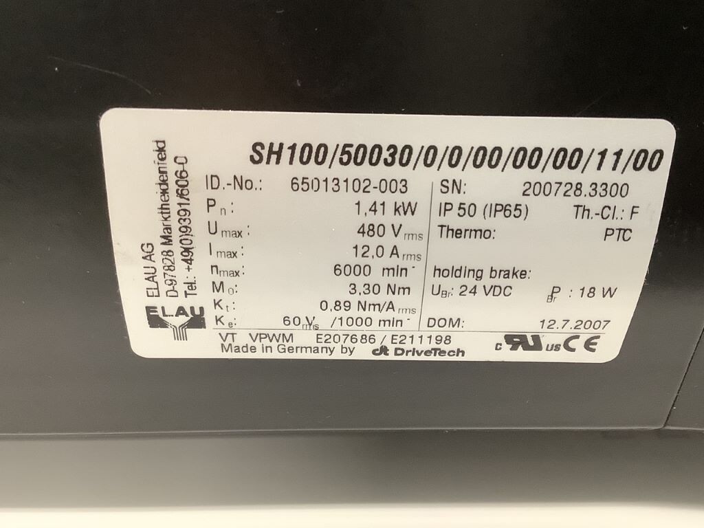 SH100/ 50030/ 0/ 0/ 00/ 00/ 00/11/00 - Schneider Electric Motor Ocasion ...