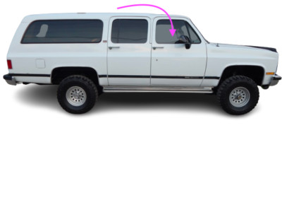 Fit 1990-1991 Chevrolet Blazer 2DR Utility Front Right Powered Door ...