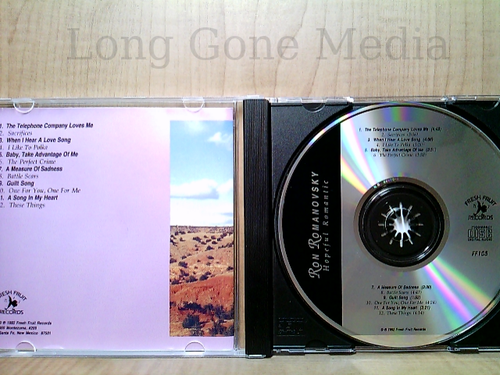 Hopeful Romantic by Ron Romanovsky (CD, 1992) for sale online | eBay