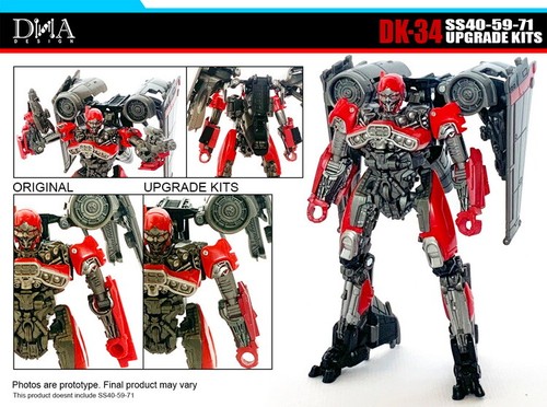 DNA DK-34 upgrade kit for Studio Series ss40/59/71 Shatter Dino | eBay