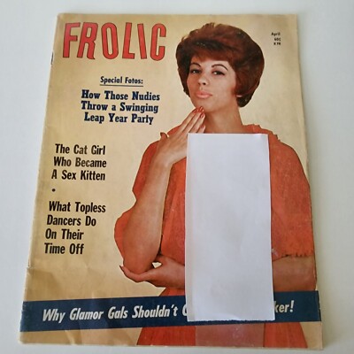 Frolic Magazine Volume 15 Number 7 April 1968 | eBay