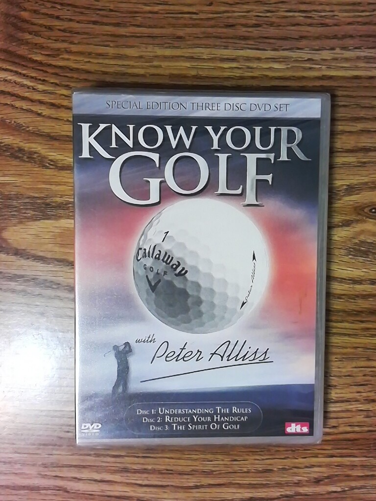 Know Your Golf with Peter Alliss 3-DVD Set: Sealed 634991191524| eBay