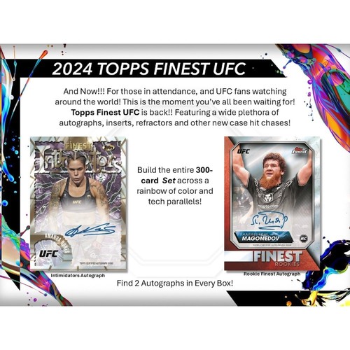 Maria Godinez Gonzalez - 2024 Topps Finest UFC Hobby - 1X Case Player ...