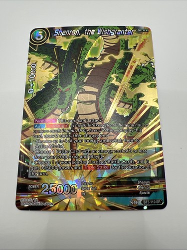 Shenron the Wishgranter BT5-110 SR Foil Dragon Ball Super Card Game | NM | eBay