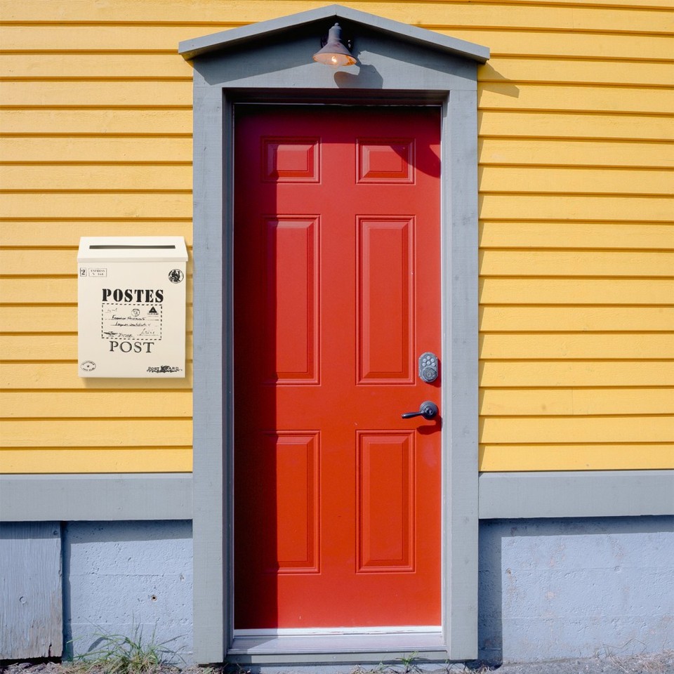 Post Box House Mailbox Mailboxes for outside Wall Mount Farmhouse ...
