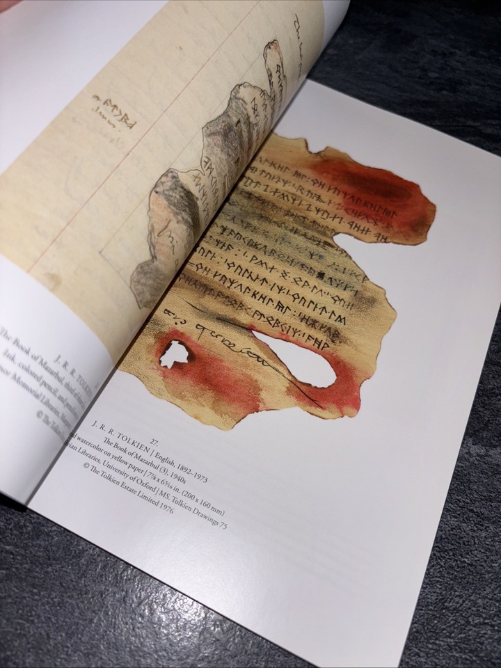 “J.R.R. Tolkien: The Art of the Manuscript” Catalog – Softcover ...