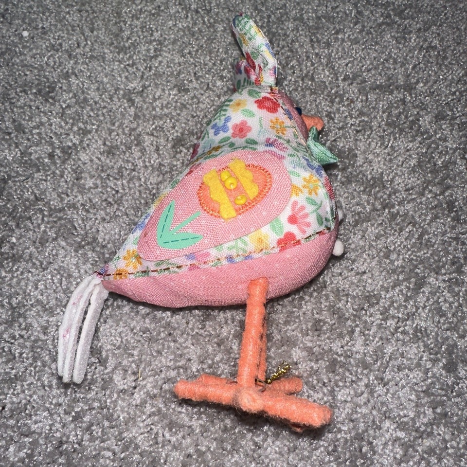 Target Spritz Featherly Friends Spring Easter Fabric Bunny Bird Patches ...