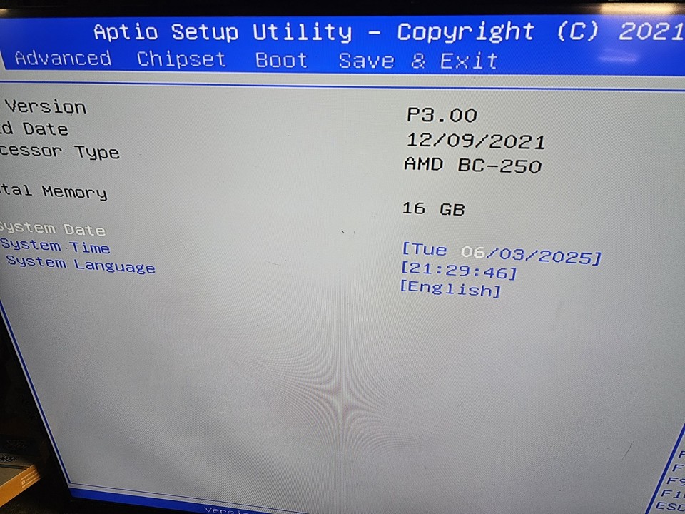 Asrock AMD BC-250 16GB PS5 APU Single Card. INCLUDES 128GB SSD. BIOS ...