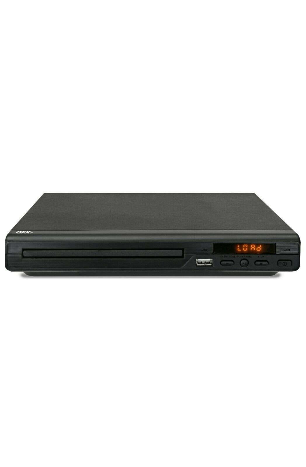 QFX VP-109: Multimedia DVD Player w/ RCA Cables & Remote Control ...