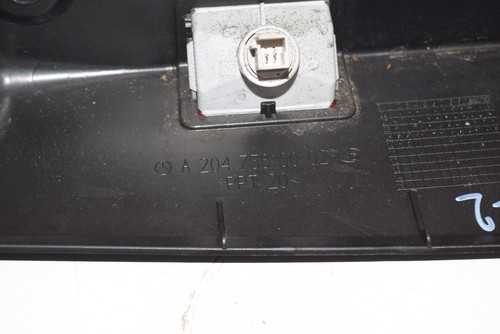 MERCEDES W204 07-11 SEDAN BOOT TRUNK LID SCUFF SILL TRIM COVER ...