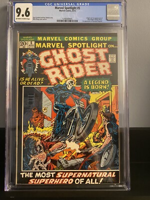 MARVEL SPOTLIGHT #5 CGC 9.6 1ST GHOST RIDER JOHNNY BLAZE MCU GRAIL - KEY! HOT! | eBay