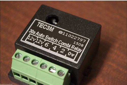 12V DC, 30A, TEC3M, Auto Switch Dual Charge Combi Smart Relay - Caravan ...