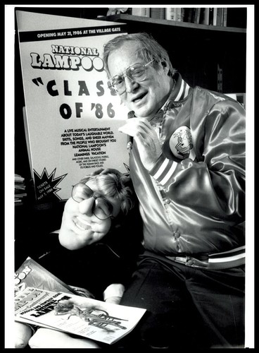 1986 MATTY SIMMONS Vintage Original Photo NATIONAL LAMPOON'S PRODUCER ...