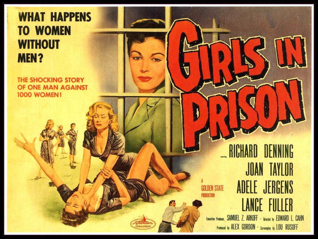 Girls in Prison Classic Movie Posters Canvas Print Fridge Magnet 6x8 ...