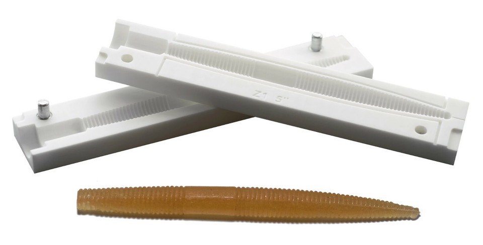 Mold Senko Worm Soft Plastic Fishing Lure Bait Making 3-6" | eBay