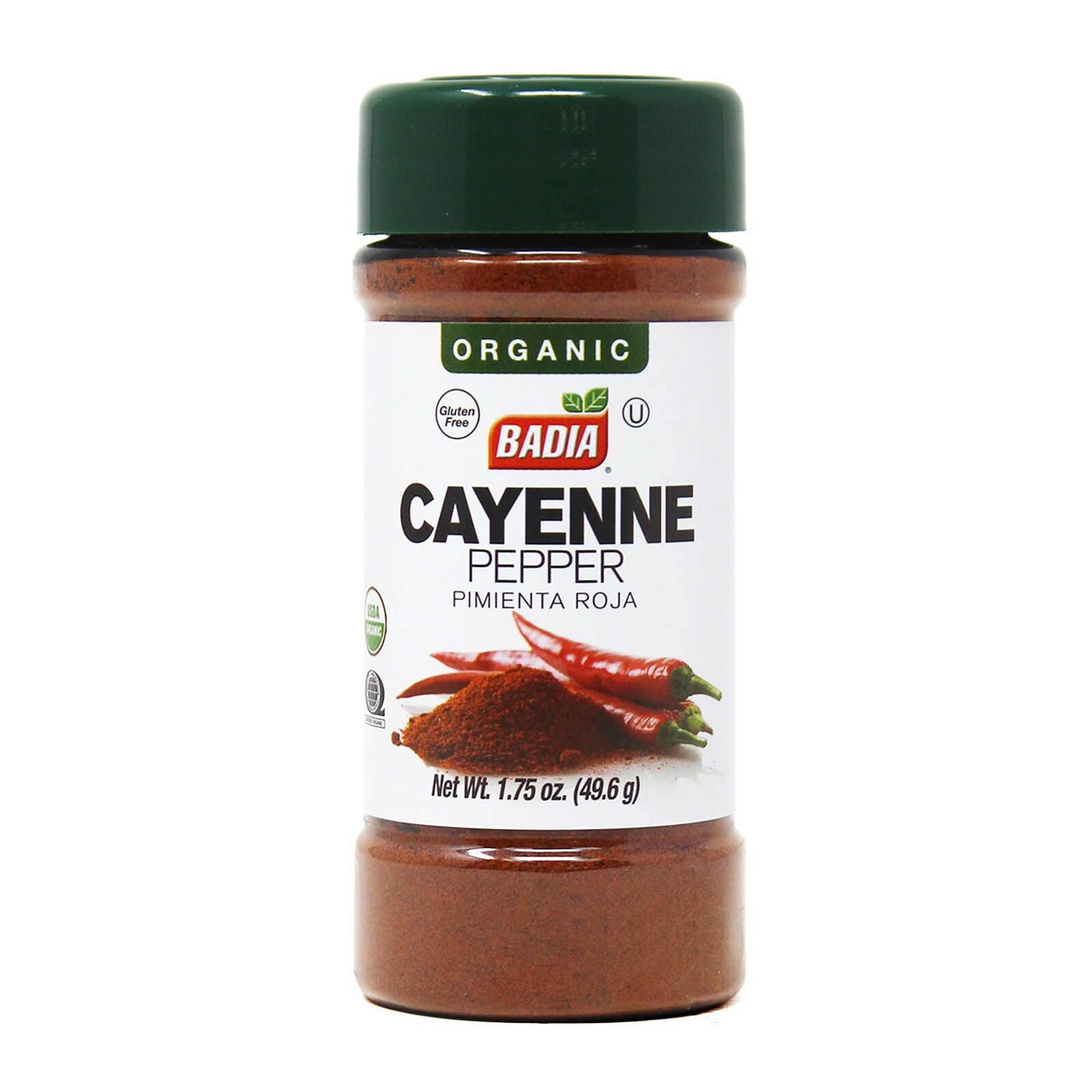 1.75 oz Badia Organic Cayenne Pepper/Ground/Powder/Pimienta/Roja ...
