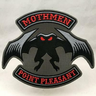 Mothmen embroidered patch | eBay