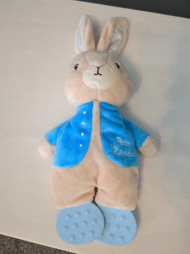 Peter Rabbit Plush Baby Lovey-Teether, Rattle, Crinkle Ears, 2017 ...
