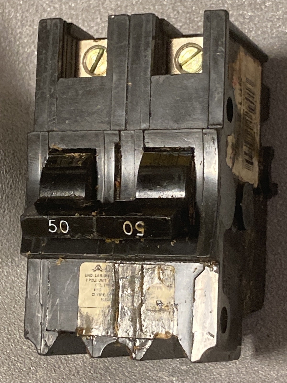 Federal Pacific 2 Pole 50amp Type NA Breaker NA250 for sale online | eBay