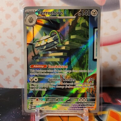 Ferrothorn Illustration Rare 209/182 Paradox Rift - NM Pokémon Card | eBay