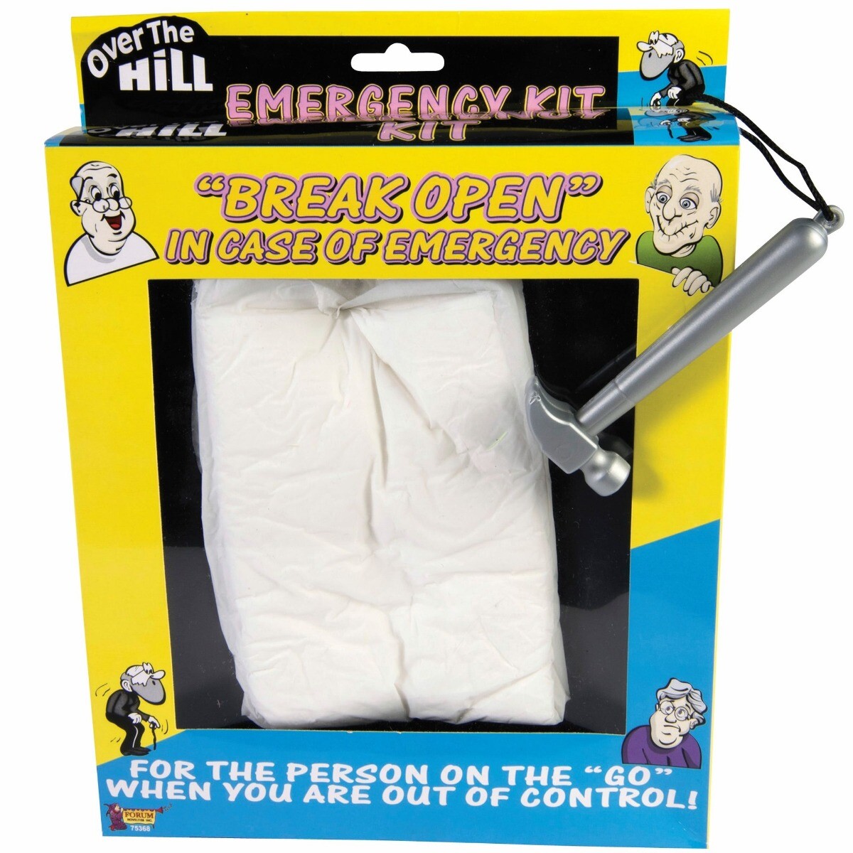 Emergency Underwear Diaper Kit - Over the Hill - Funny Gag Joke ...