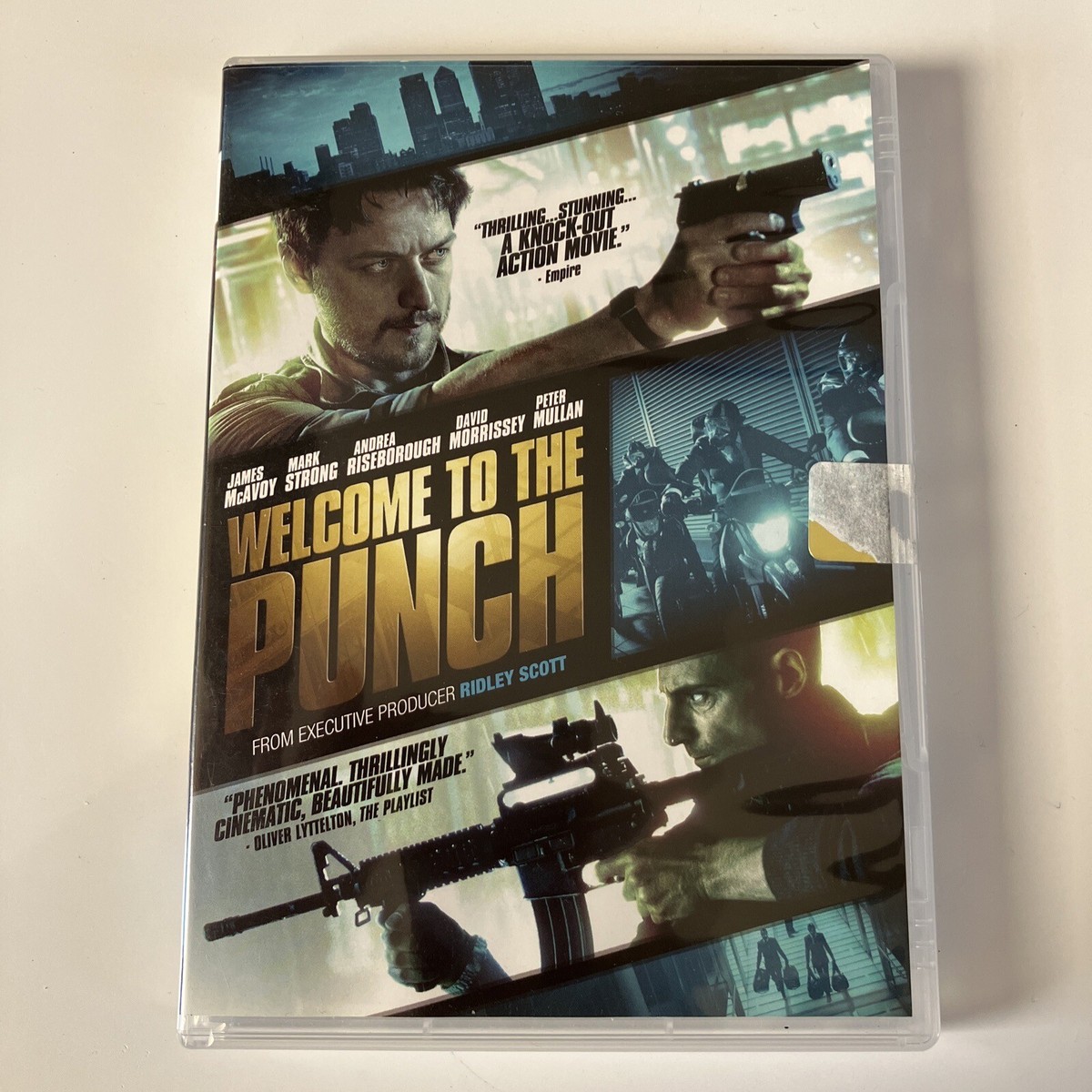 Welcome To The Punch Dvd Cover