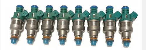 Set of 8 Ford OEM Denso 24lb Flex Fuel Injectors 1987-1999 Mustang ...