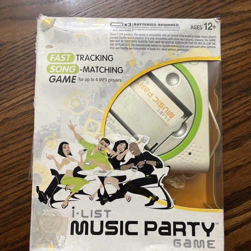 i-List Music Party Game for iPod MP3 Song Matching Game ages 12 ...