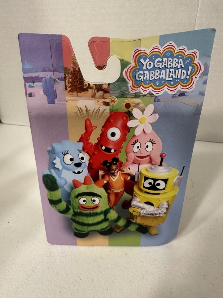 Yo Gabba Gabbaland Figure Gabba Gabba Muno Toodee Brobee Foofa Plex Set ...