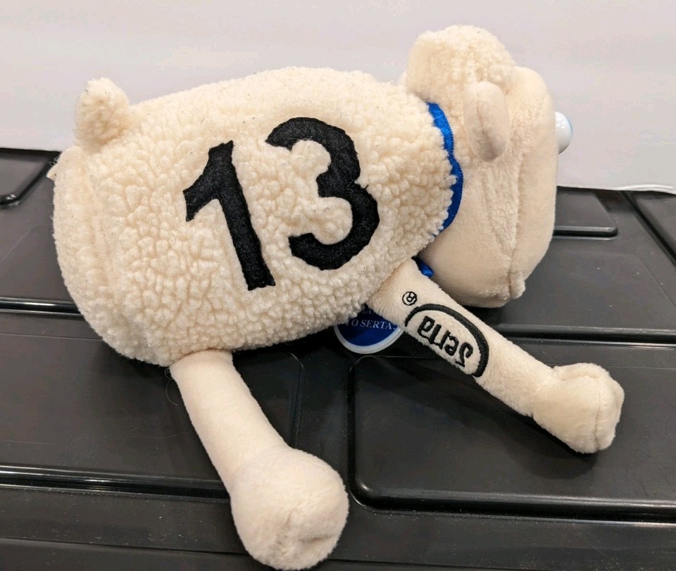 Serta Counting Sheep #13 Plush Stuffed Animal Mattress Mascot Sleep ...
