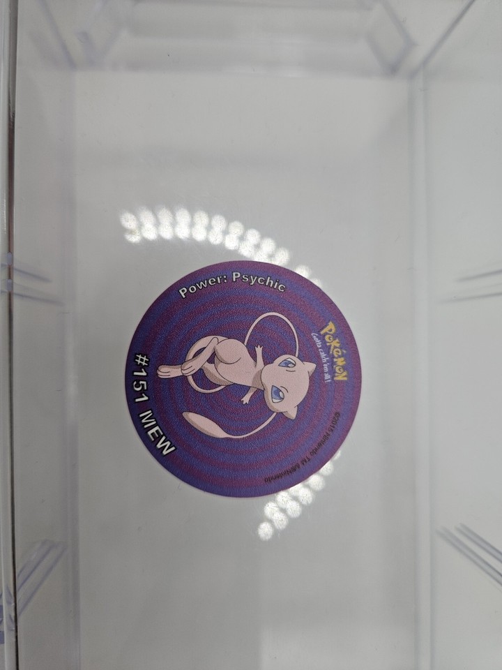 One Set Of The 151 Pokemon Tazos From 1st Generation Pokemon Figure ...