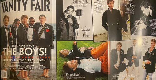 JEREMY ALLEN WHITE vanity fair AUSTIN BUTLER Kaia Gerber CHLOE ZHAO ...