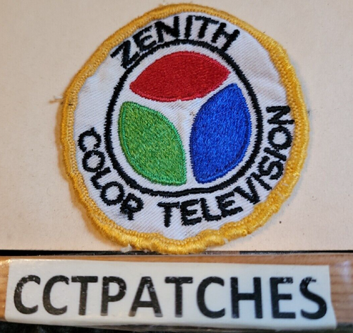 ZENITH COLOR TELEVISION PATCH | eBay