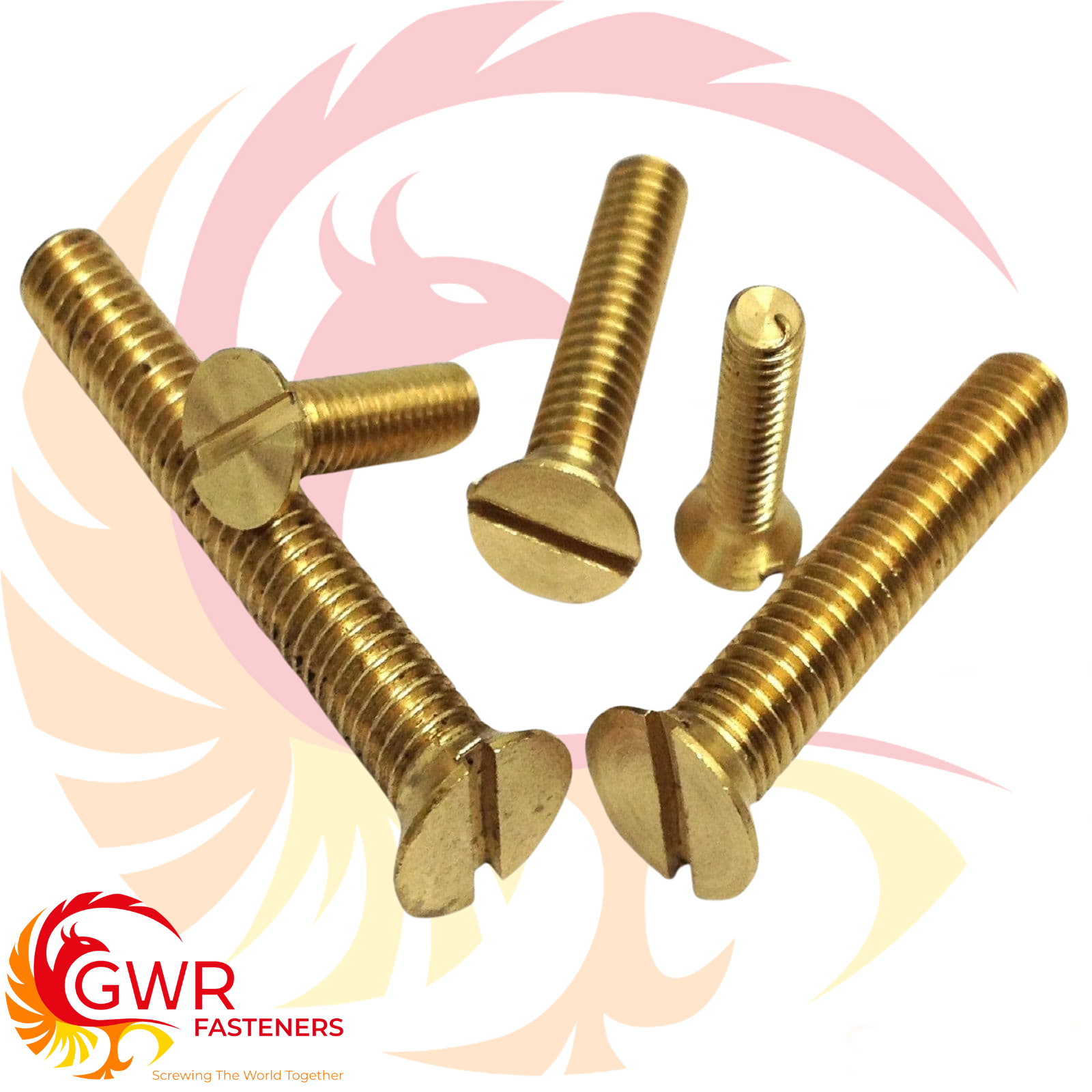 SOLID BRASS SLOTTED COUNTERSUNK MACHINE SCREWS M2 M3 M4 M5 M6 M8 CSK ...