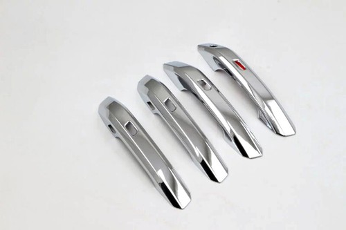 ABS Chrome Side Door Handle Cover Trim For Audi A4 B9 4dr Sedan 2016 ...