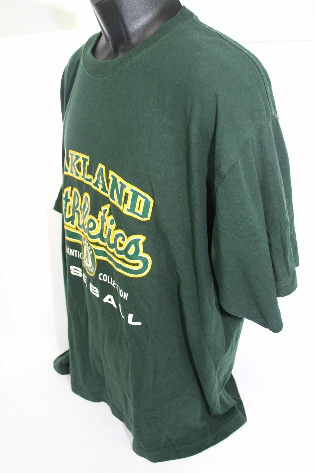 Vintage Oakland Athletics MLB Baseball Green Yellow F… - Gem