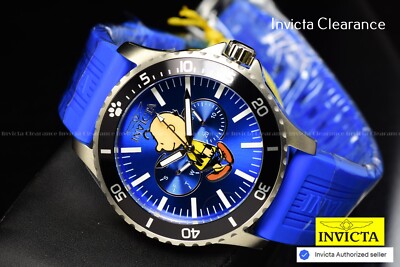 Invicta Mens SNOOPY Character Collection Quartz Limited Ed. Blue Tone ...