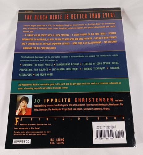 The Needlepoint Book : A Complete Update of the Classic Guide by Jo ...