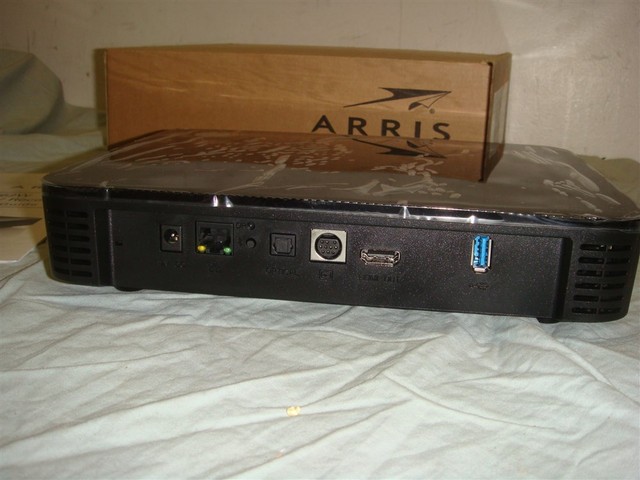 TELUS ARRIS FRONTIER VIP5602W 4K IPTV SET TOP BOX RECEIVER 1TB DVR W ...