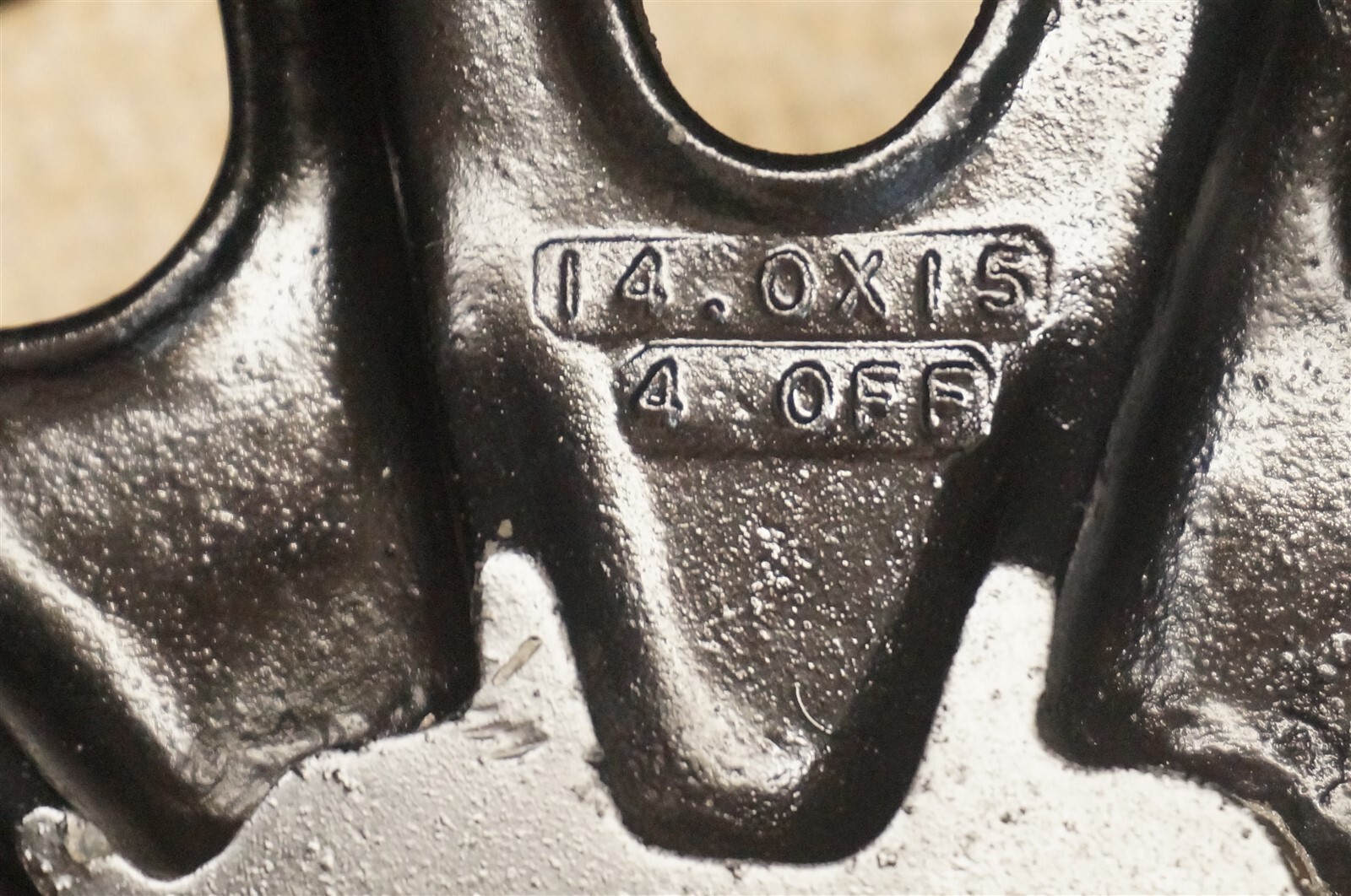 Vintage Halibrand 15 x 14 Magnesium Knock Off Wheels 6 Pin Drive | eBay