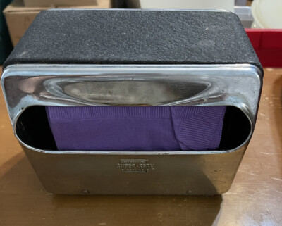 Vintage Diner American Can Company Napkin Dispenser Super Serv Two ...