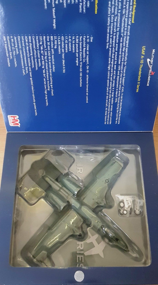 Hobby Master HA1327 1/72 A-10C Thunderbolt II USAF 124th Skullbangers ...