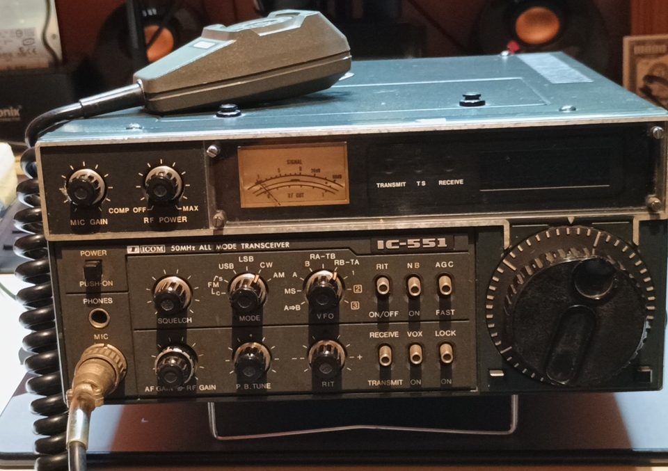 VTG- ICOM IC-551 (50 MHz) / 6 Meter All Mode Transceiver, Works | eBay